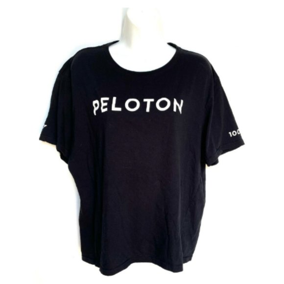 Peloton | Tops | Peloton Century 0 Club Black Tshirt Size Large | Poshmark